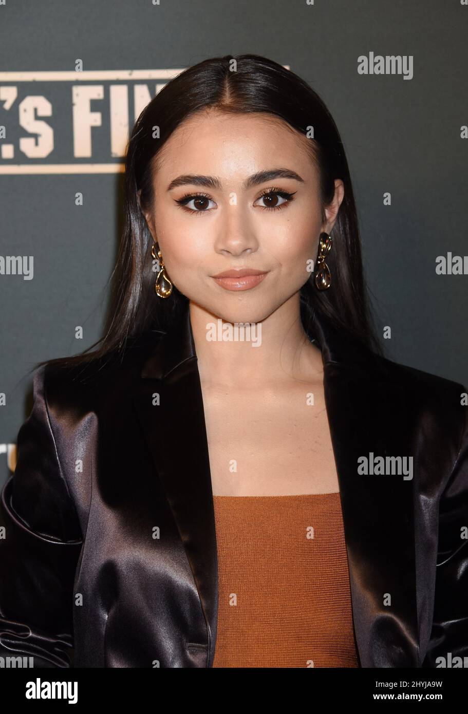 Ciara Riley Wilson attending the world premiere of L.A.'s Finest, held ...