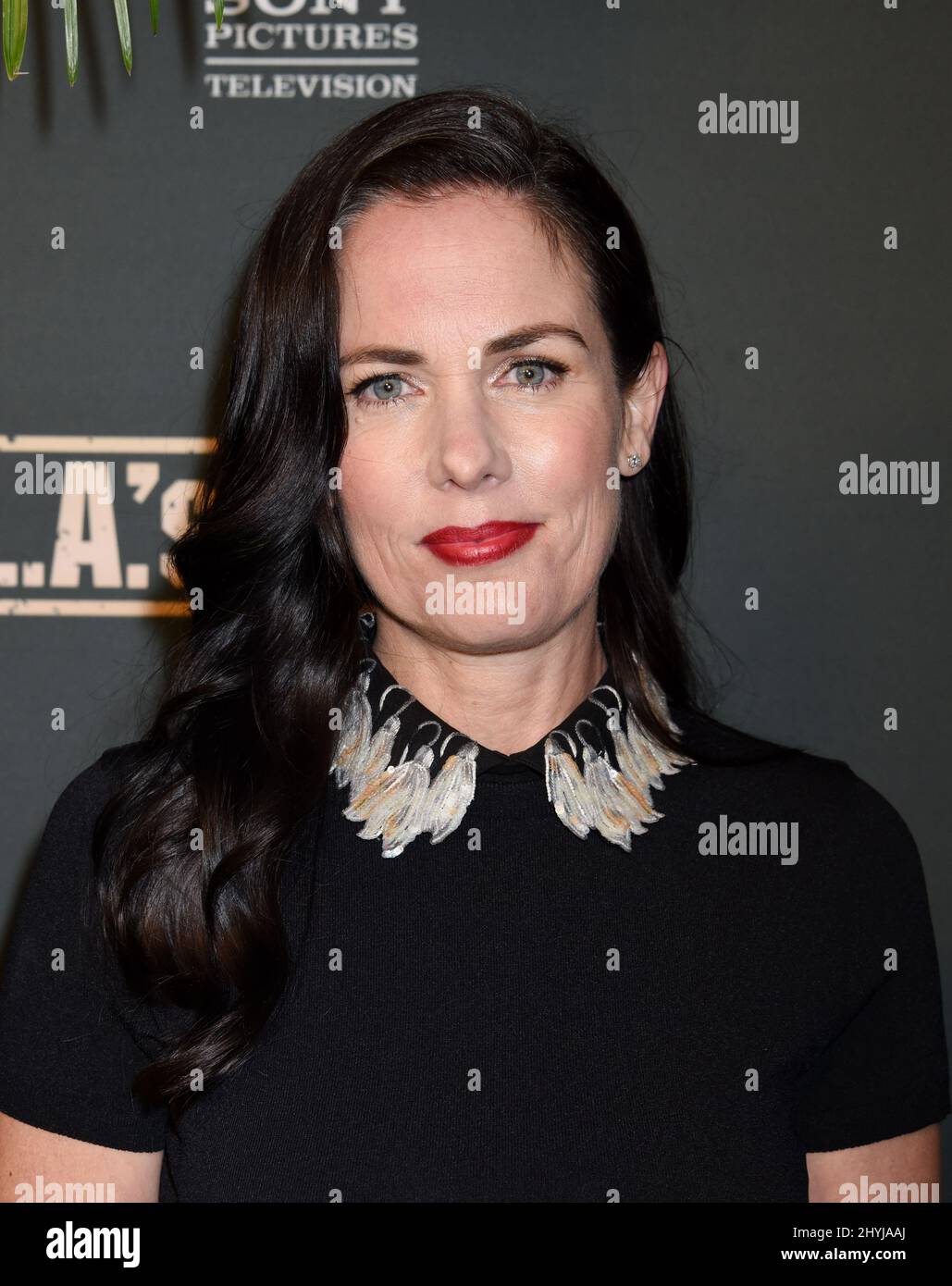 Katherine Pope attending the world premiere of L.A.'s Finest, held in ...