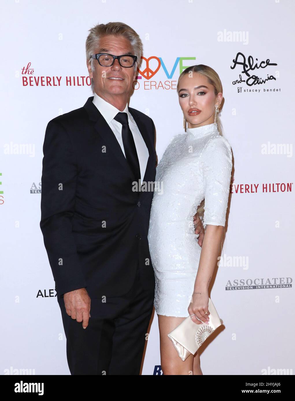 Harry Hamlin and Delilah Hamlin attending the 26th Annual Race to Erase ...
