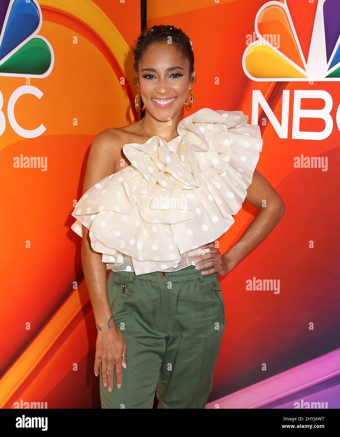 Amanda Sales attending the NBC 2019 Upfront held at The Four Seasons ...