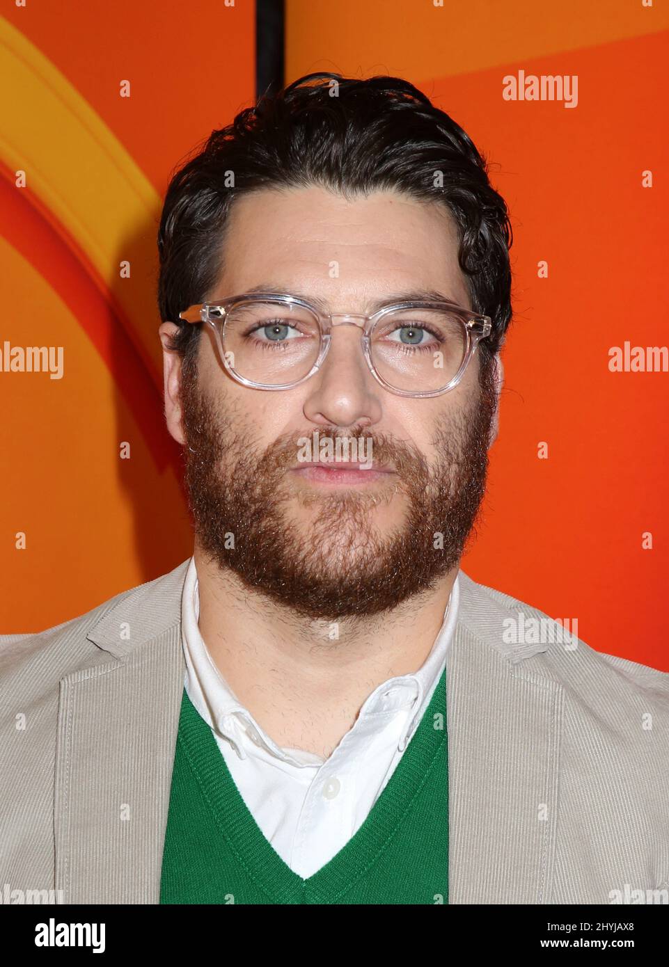 Adam Pally attending the NBC 2019 Upfront held at The Four Seasons ...