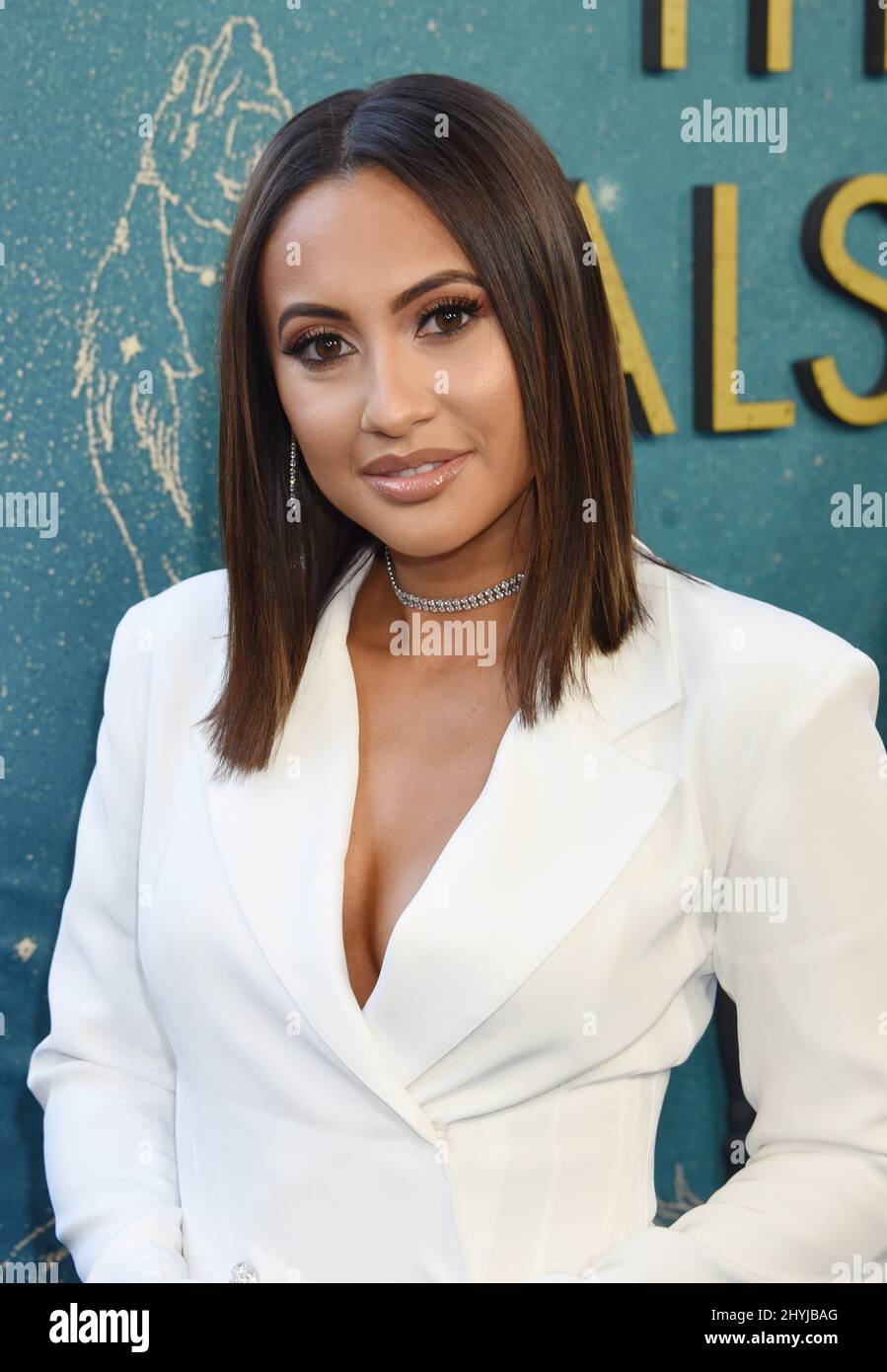 Francia Raisa attending The Sun Is Also A Star World Premiere in Los ...