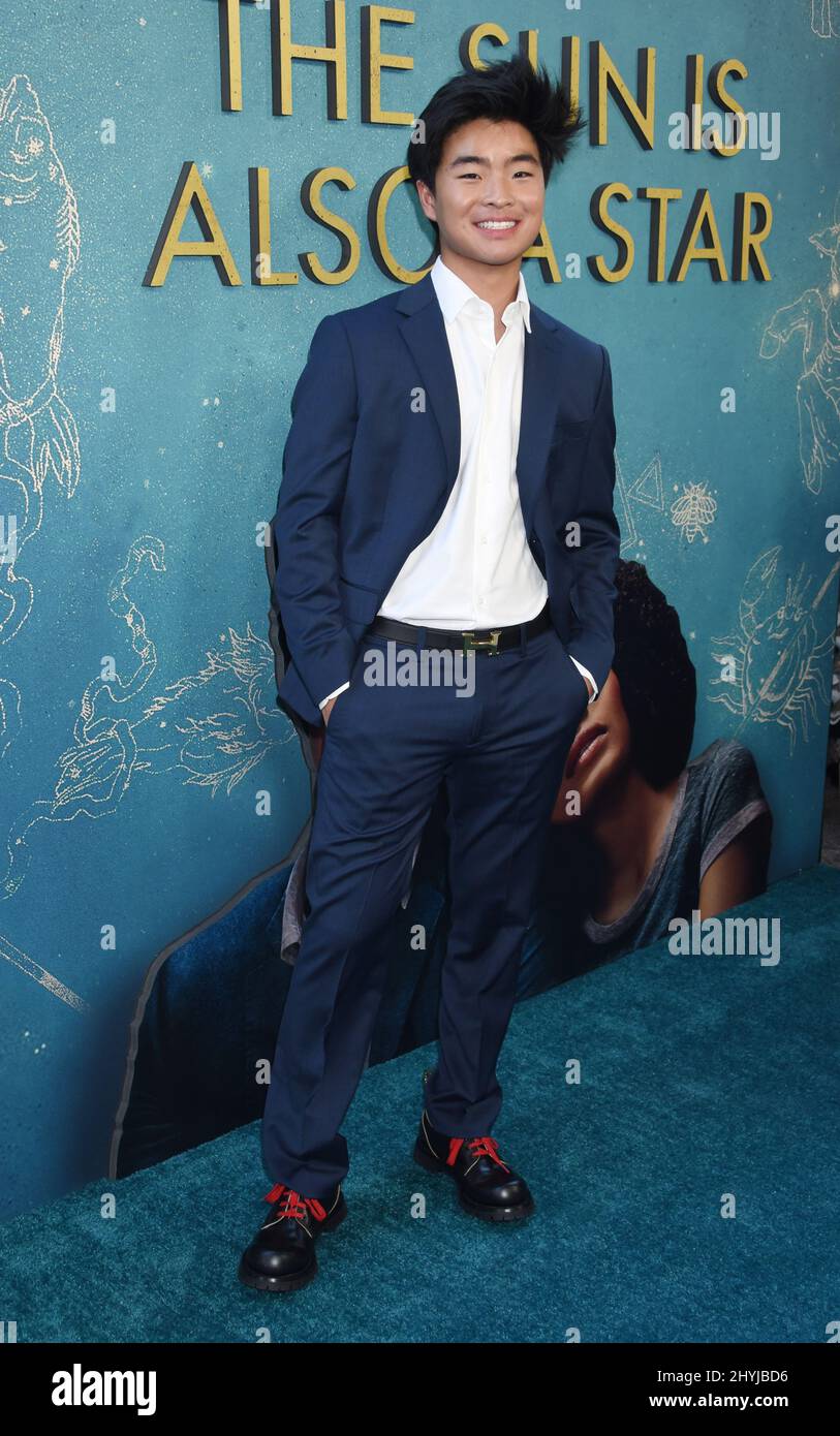 Dallas Liu attending The Sun Is Also A Star World Premiere in Los ...