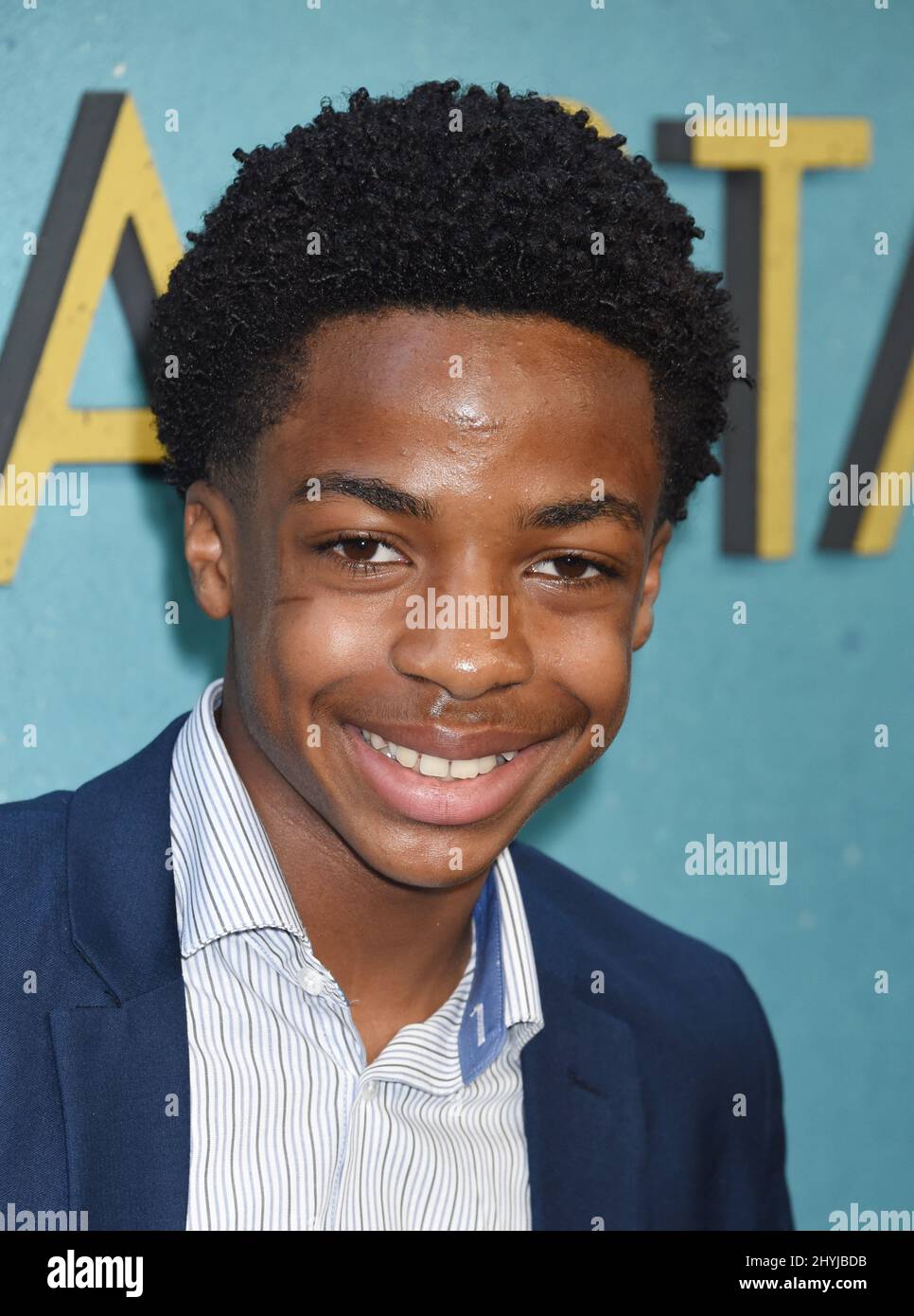 Jordan Williams attending The Sun Is Also A Star World Premiere in Los ...