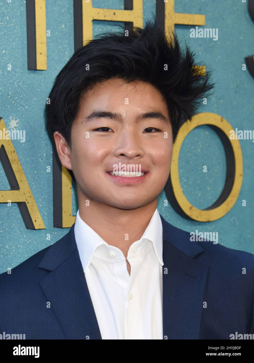 Dallas Liu attending The Sun Is Also A Star World Premiere in Los ...