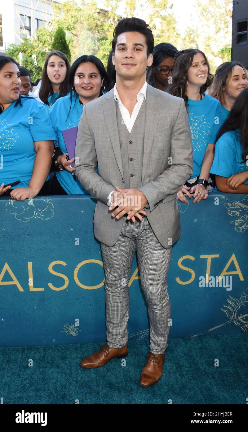 Drew Ray Tanner attending The Sun Is Also A Star World Premiere in Los ...