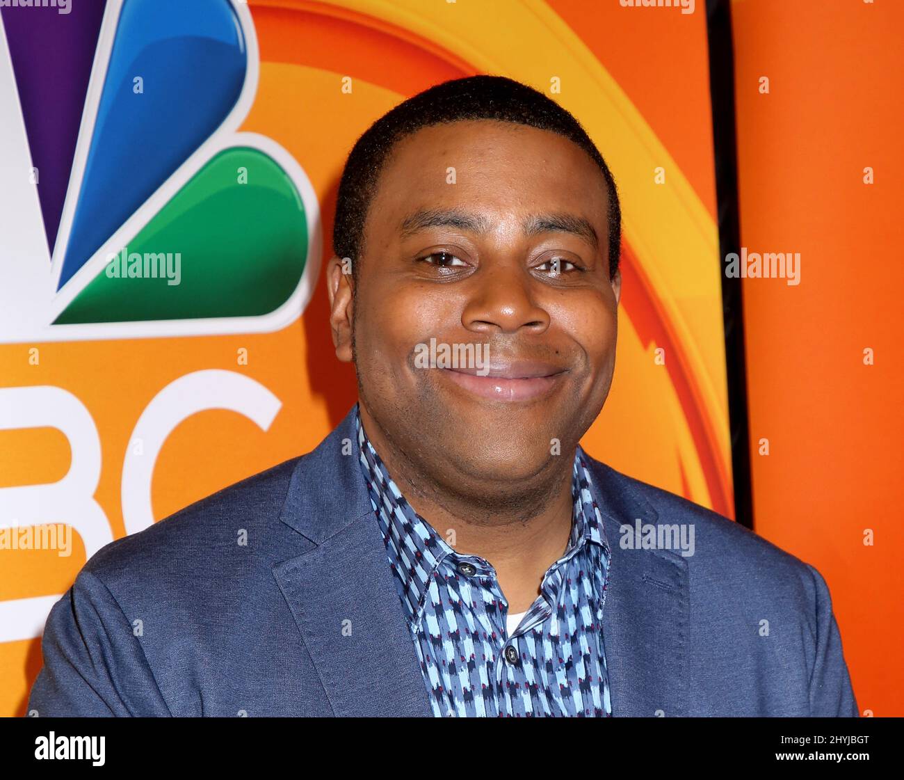 Kenan Thompson attending NBCUniversal Upfront in New York Stock Photo ...