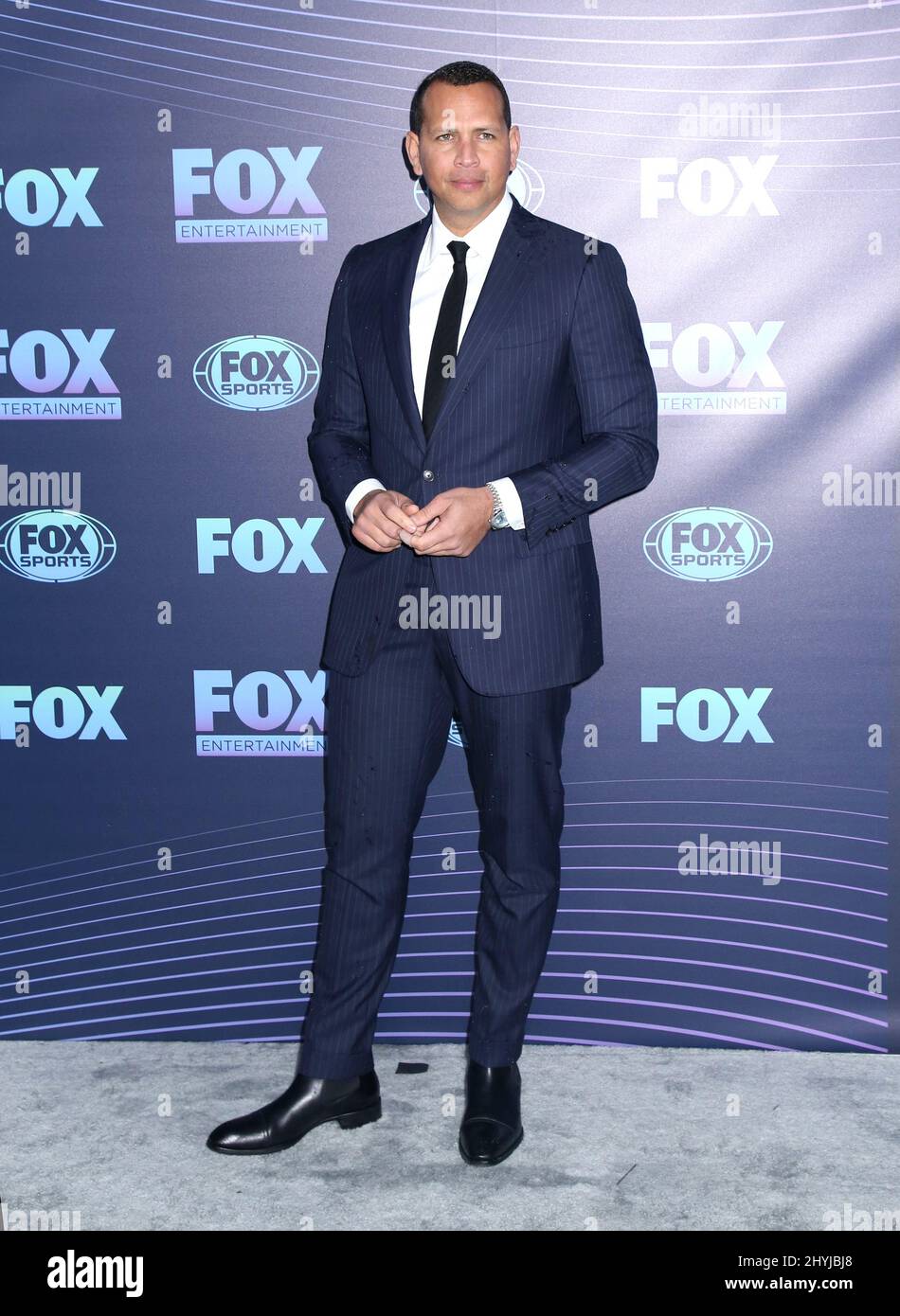 Alex Rodriguez attending Fox Networks Upfront in New York Stock Photo ...