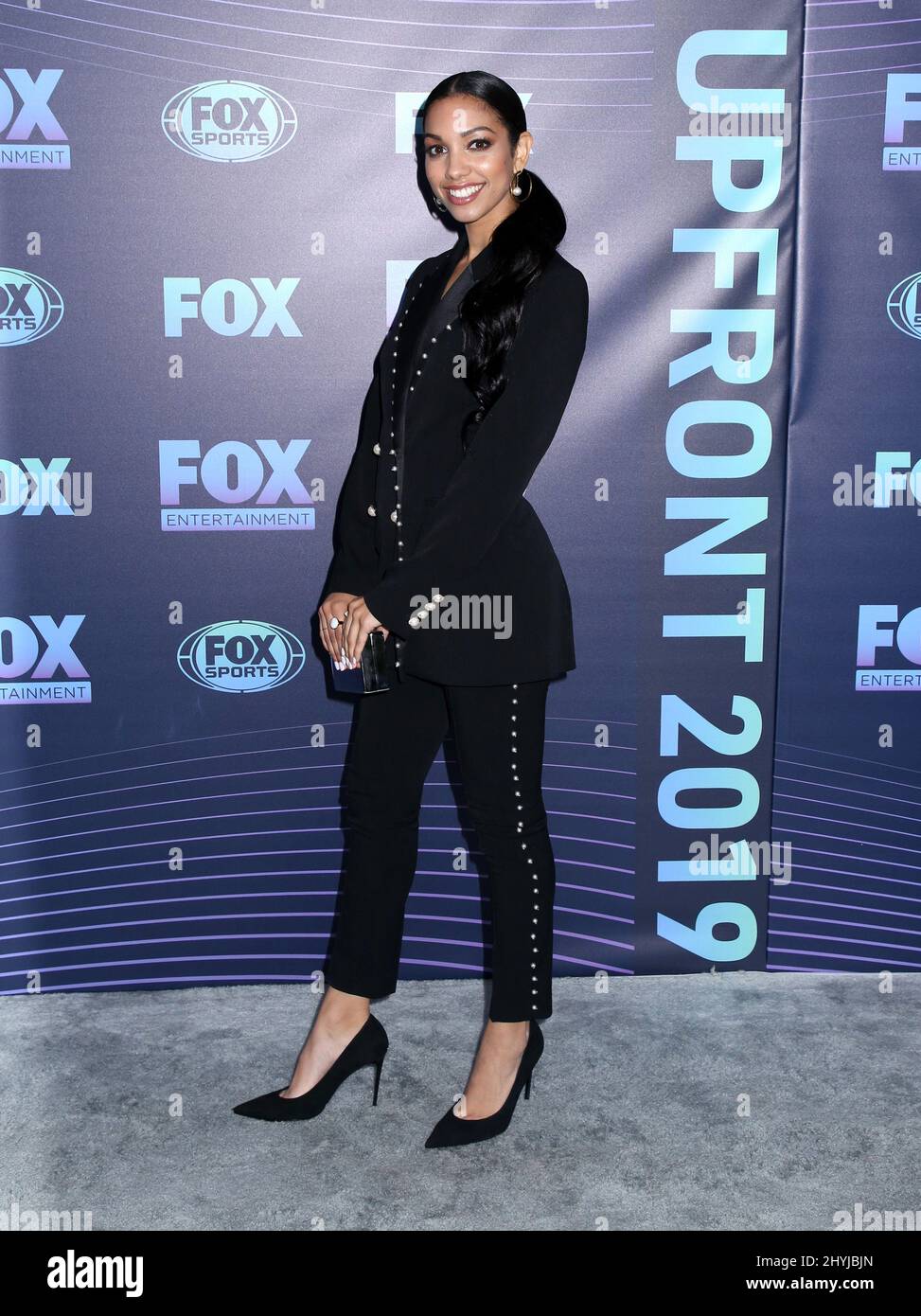 Corinne Foxx attending Fox Networks Upfront in New York Stock Photo - Alamy