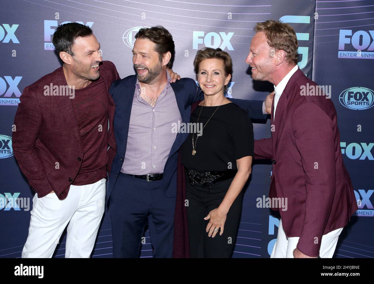 Brian Austin Green, Gabrielle Carteris, Jason Priestley & Ian Zi ...