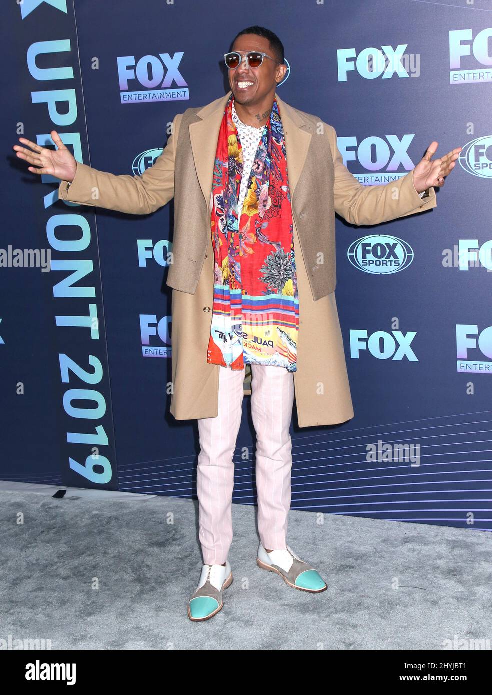 Nick Cannon attending Fox Networks Upfront in New York Stock Photo - Alamy