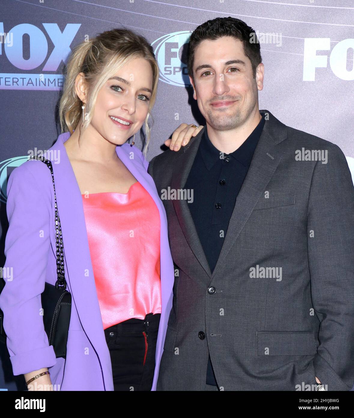 Jenny Mollen Jason Biggs Attending Fox Networks Upfront In New York