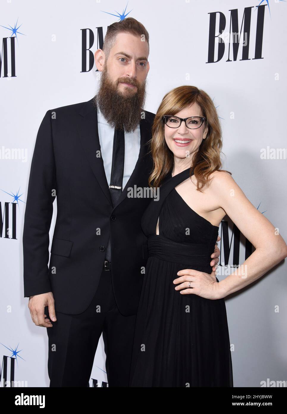 Lisa Loeb and Roey Hershkovitz at the 2019 BMI Pop Awards held at the ...