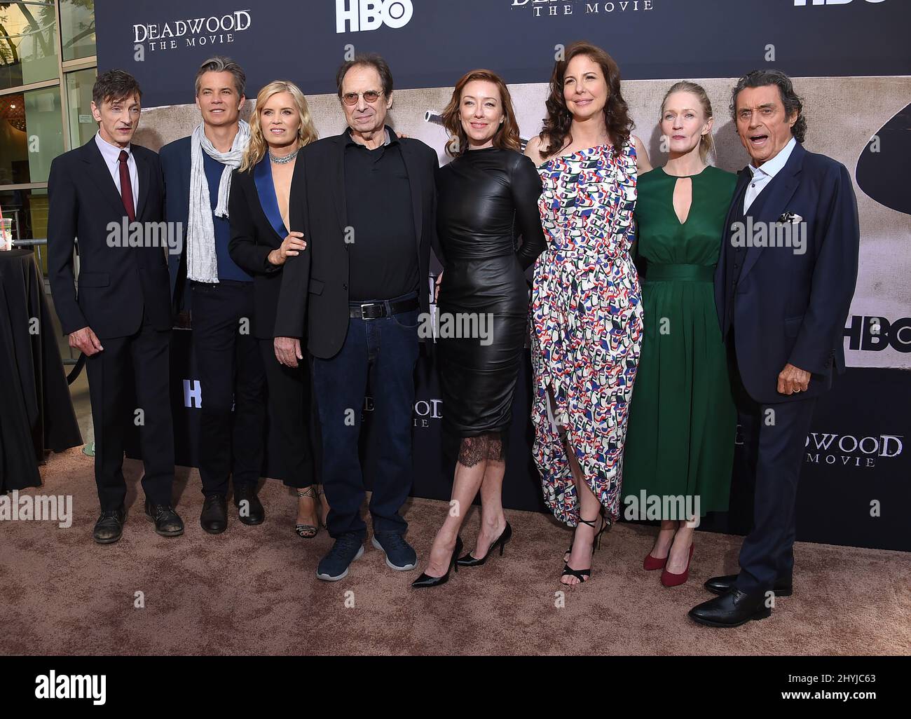 John Hawkes, Timothy Olyphant, Kim Dickens, David Milch, Molly Parker ...