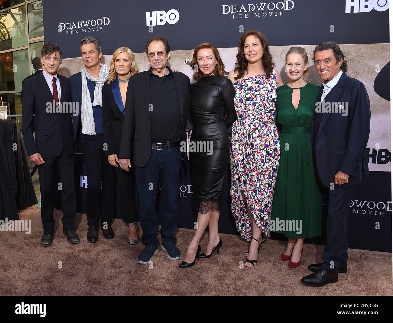 John Hawkes, Timothy Olyphant, Kim Dickens, David Milch, Molly Parker ...