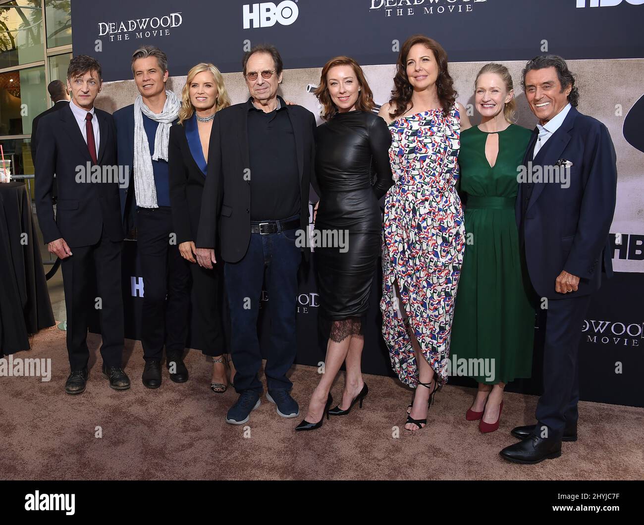 John Hawkes, Timothy Olyphant, Kim Dickens, David Milch, Molly Parker ...