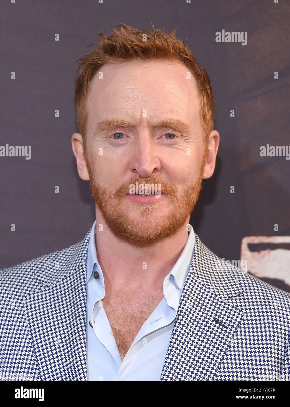 Tony Curran at HBO Films' "Deadwood" Los Angeles premiere Stock Photo ...