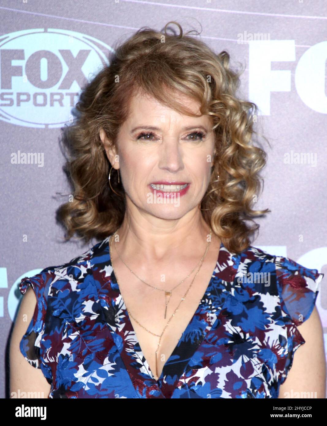 Nancy Travis attending the FOX Networks 2019 Upfront held at Wollman ...