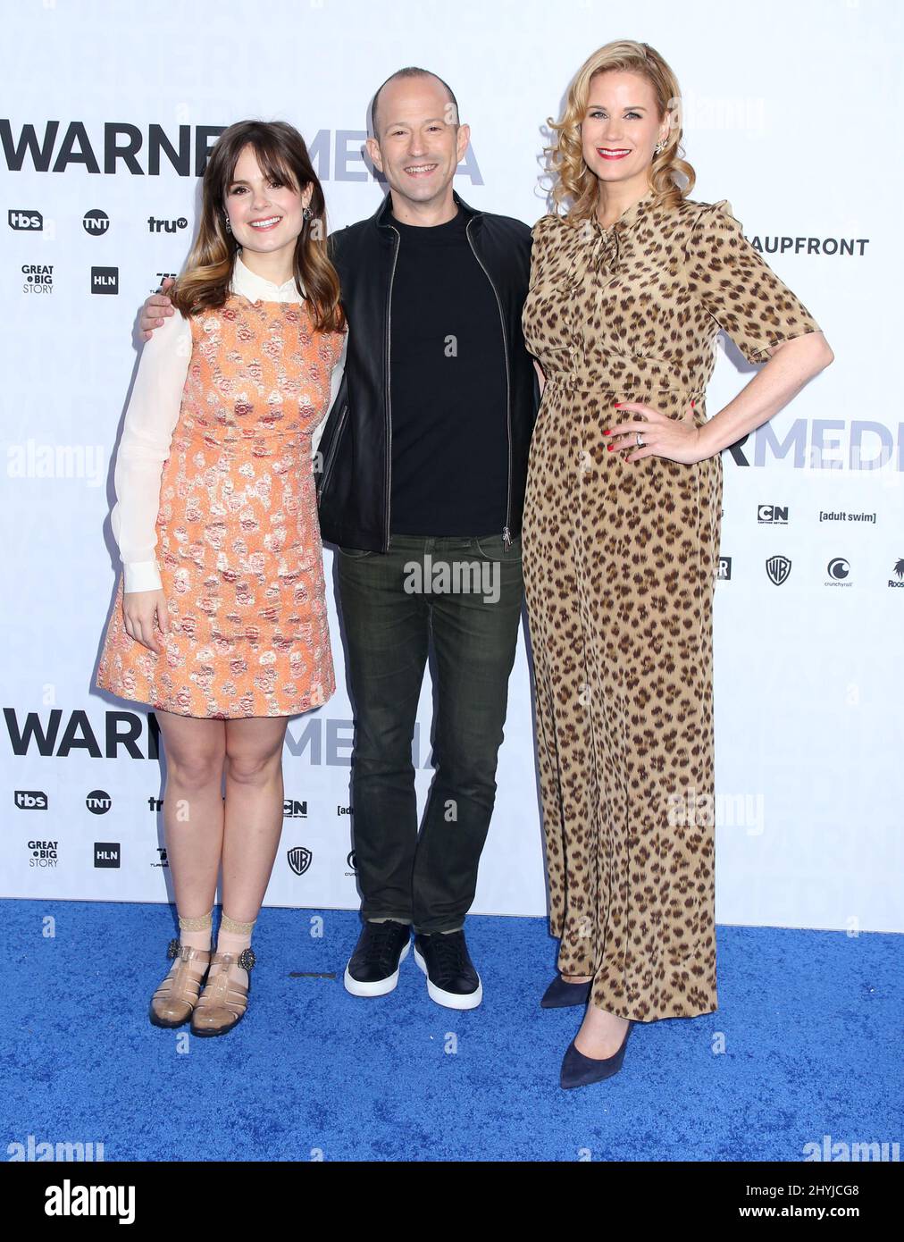 Amy Hoggart, Mike Rubens & Allana Harkin attending the WarnerMedia ...