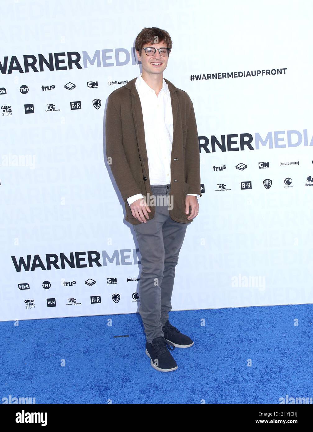 Simon Rich attending the WarnerMedia Upfront 2019 held at The Theater ...