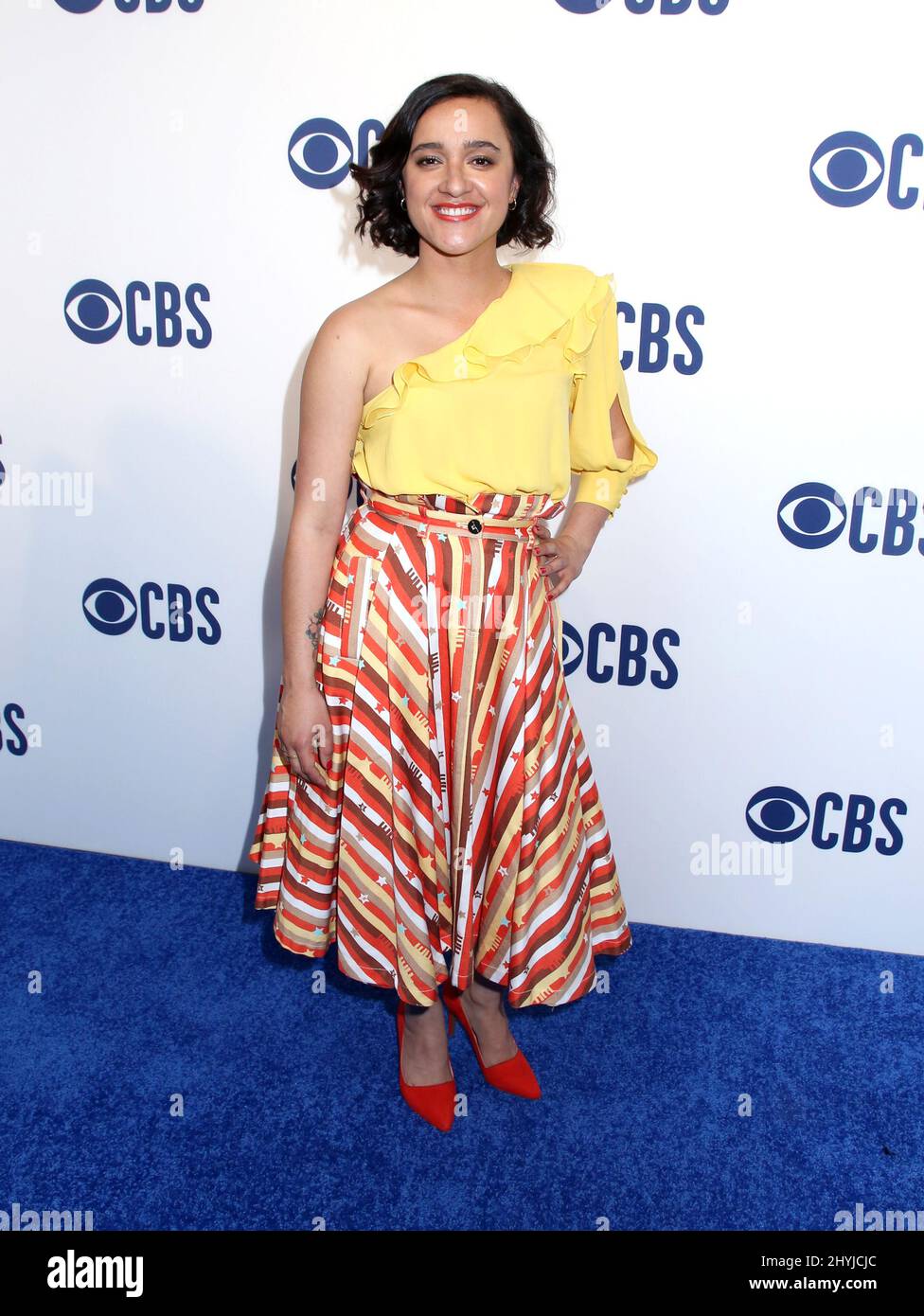 Keisha Castle Hughes attending the CBS 2019 Upfront held at Todd ...