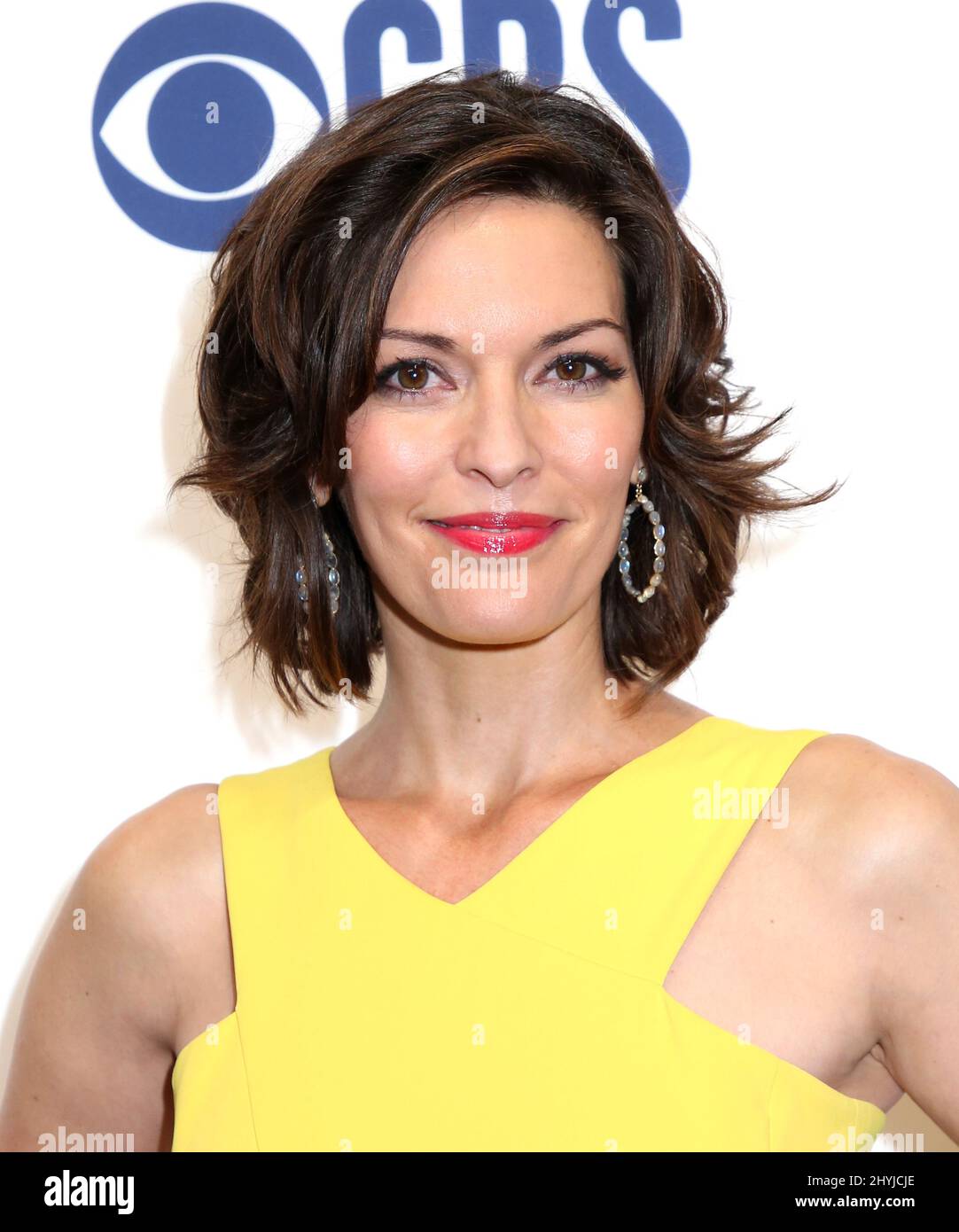Alana De La Garza attending the CBS 2019 Upfront held at Todd English ...
