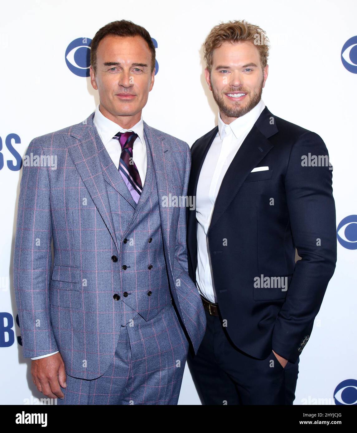 Julian McMahon & Kellan Lutz attending the CBS 2019 Upfront held at ...