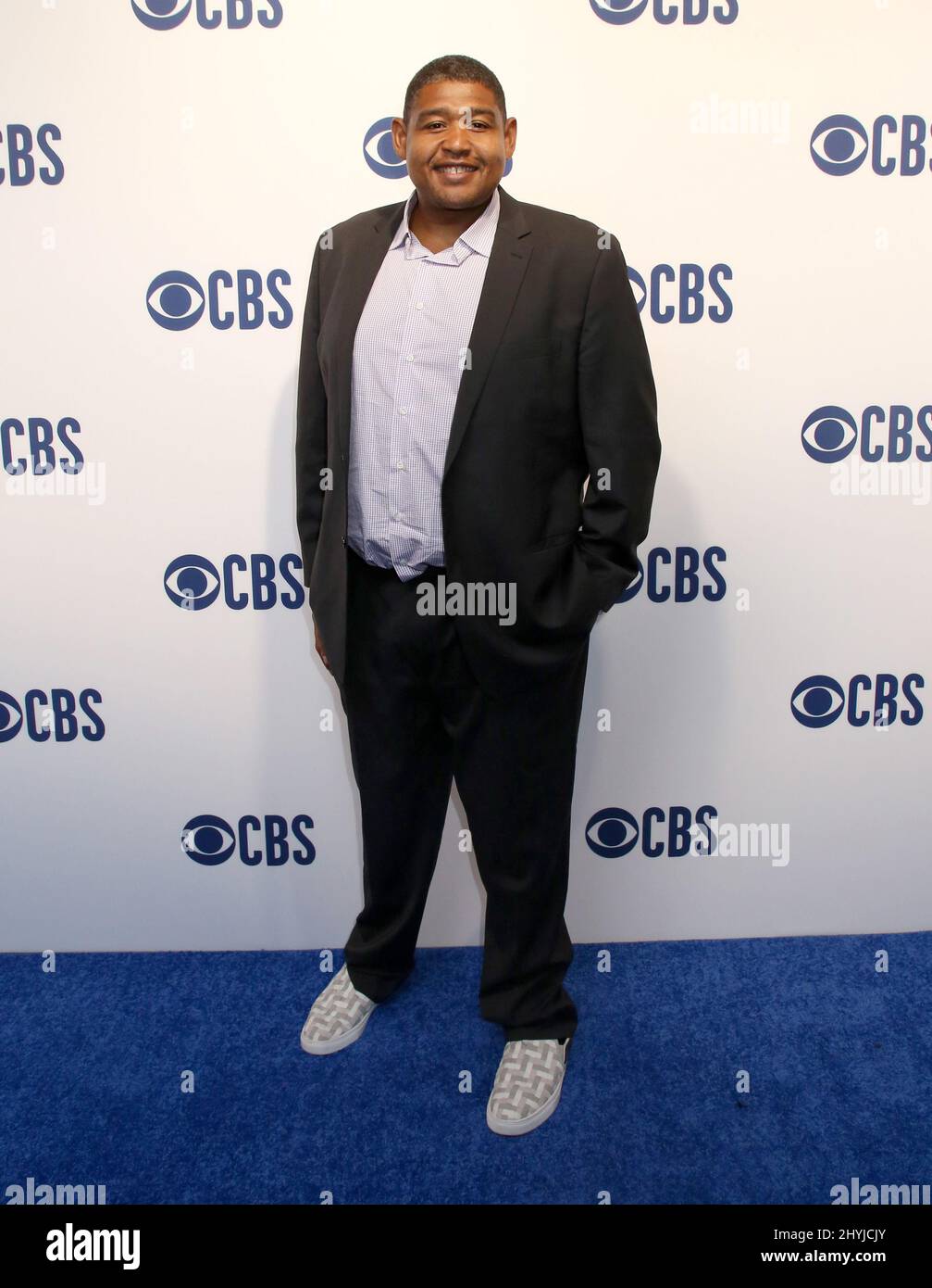 Omar Benson Miller attending the CBS 2019 Upfront held at Todd English ...