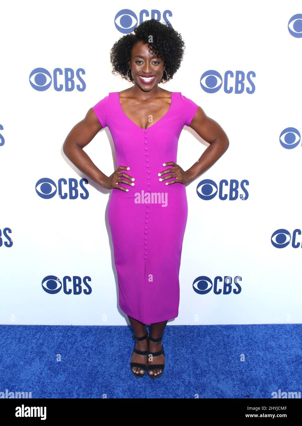 Ito Aghayere attending the CBS 2019 Upfront held at Todd English Food ...