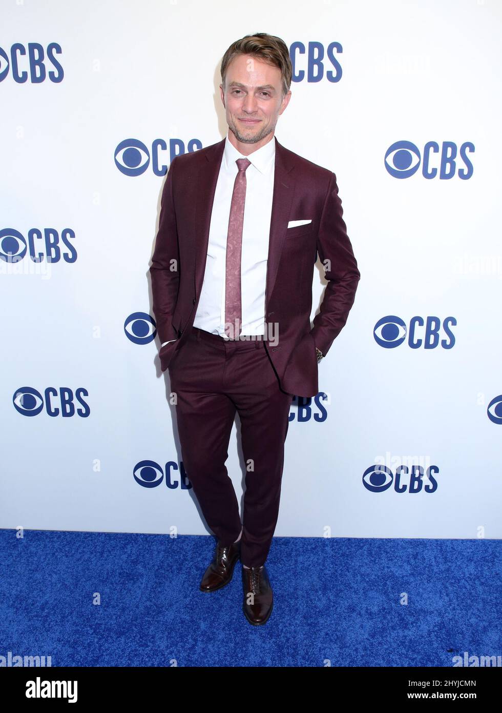 Wilson Bethel attending the CBS 2019 Upfront held at Todd English Food ...