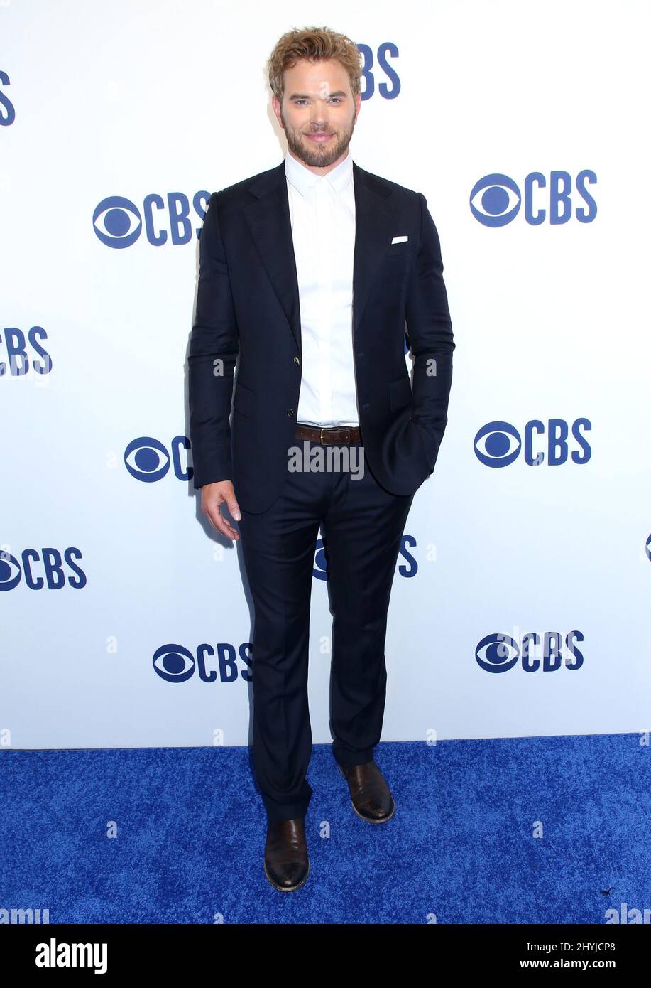 Kellan Lutz attending the CBS 2019 Upfront held at Todd English Food ...