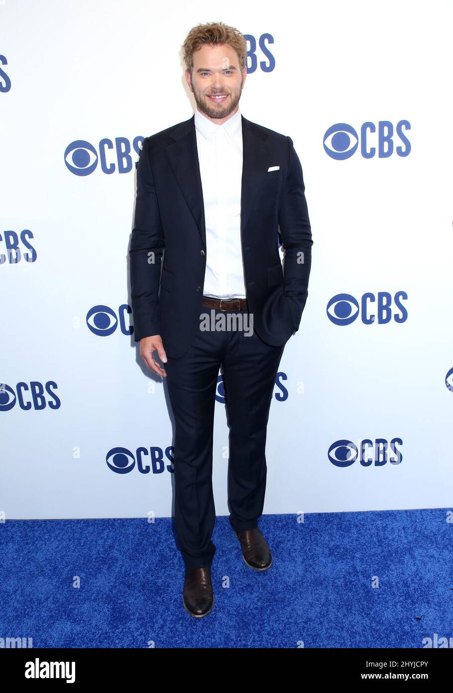 Kellan Lutz attending the CBS 2019 Upfront held at Todd English Food ...