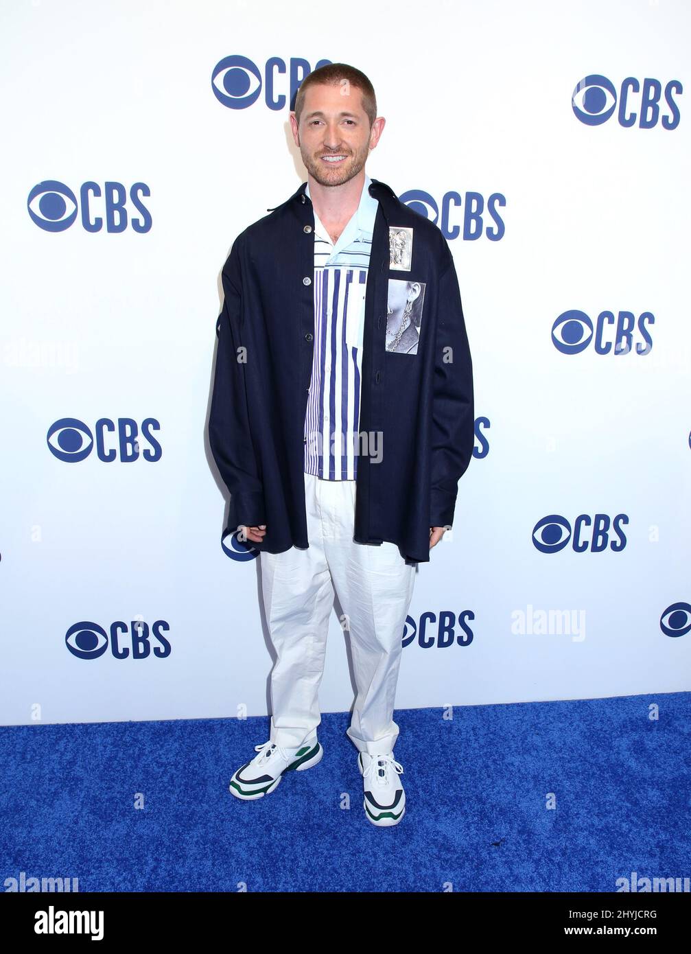 Lucas Neff attending the CBS 2019 Upfront held at Todd English Food ...