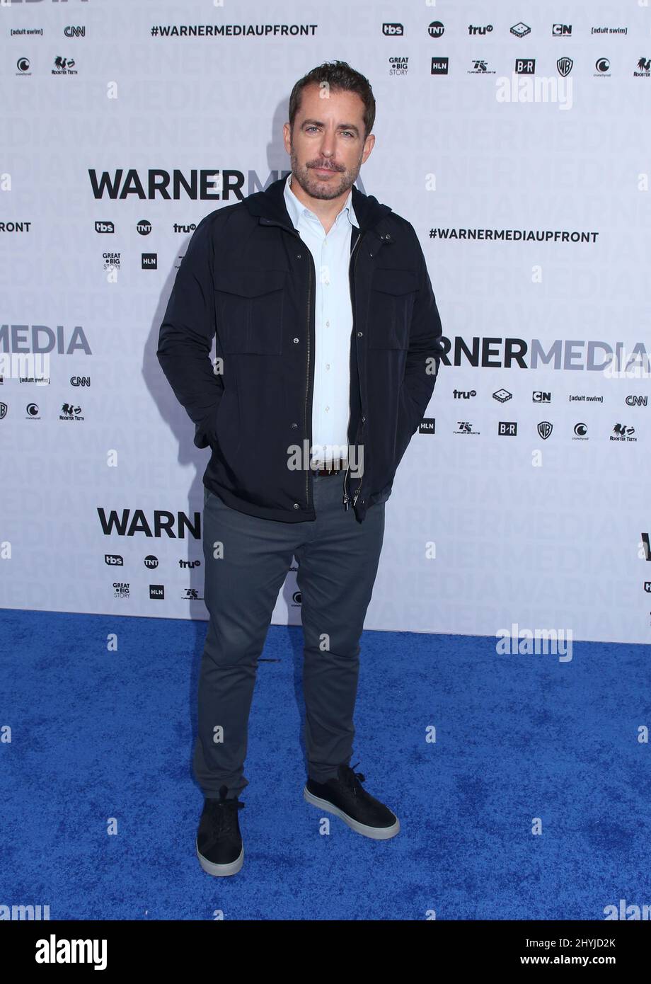Jason Jones attending the WarnerMedia Upfront 2019 held at The Theater ...