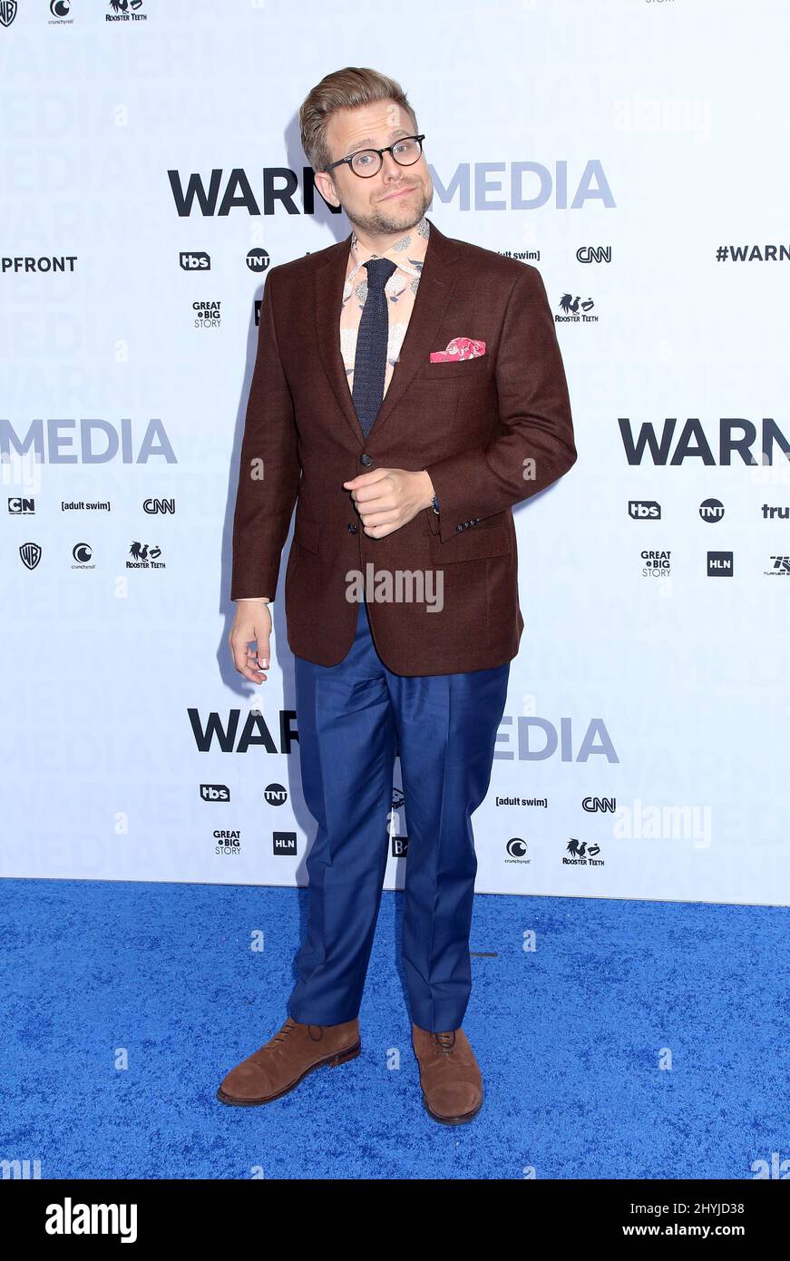 Adam Conover attending the WarnerMedia Upfront 2019 held at The Theater ...