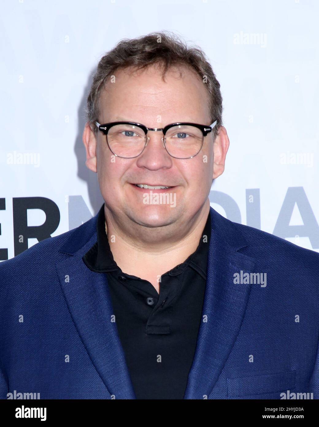 Andy Richter attending the WarnerMedia Upfront 2019 held at The Theater ...