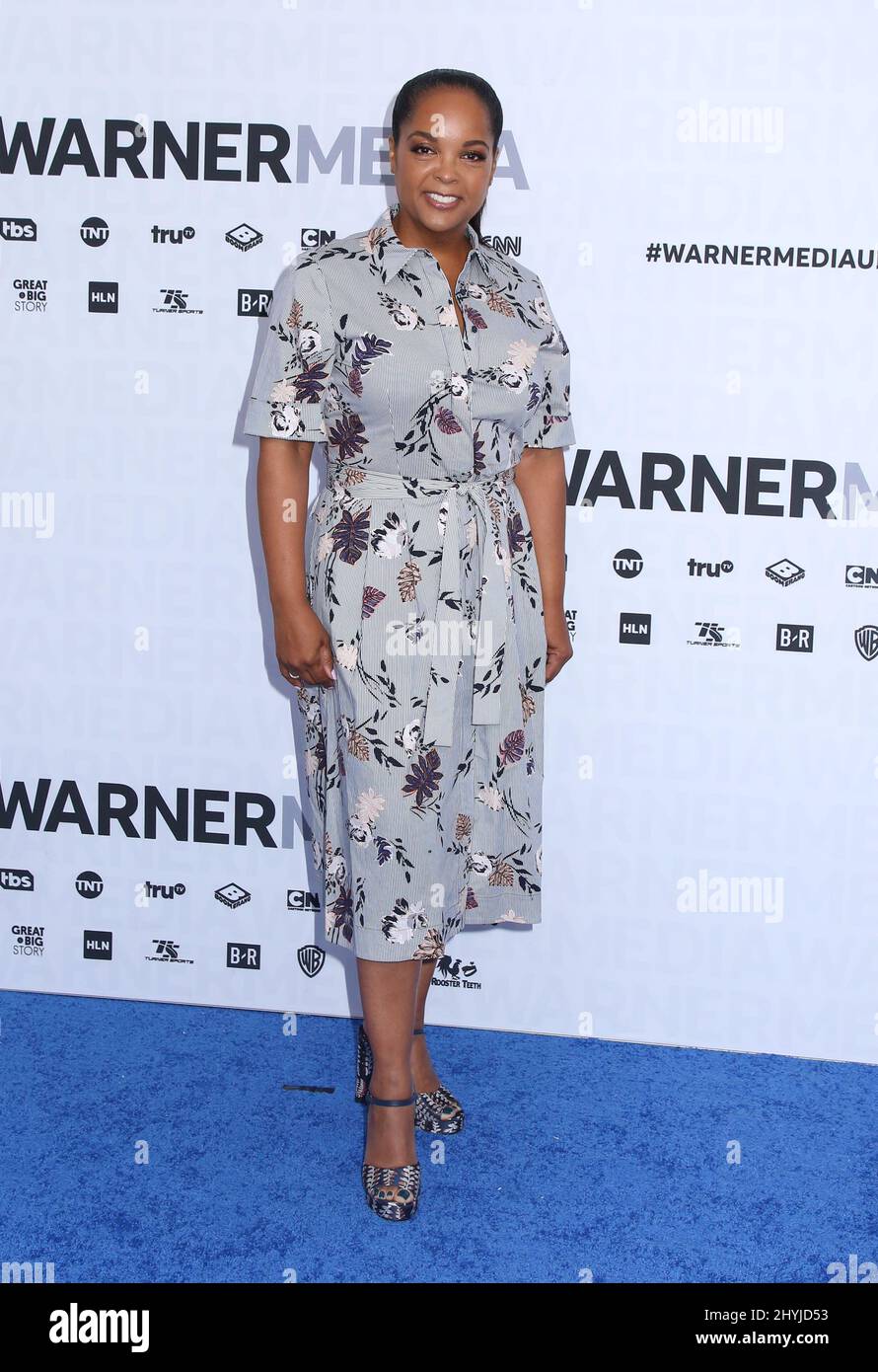 Kim Bondy attending the WarnerMedia Upfront 2019 held at The Theater at ...