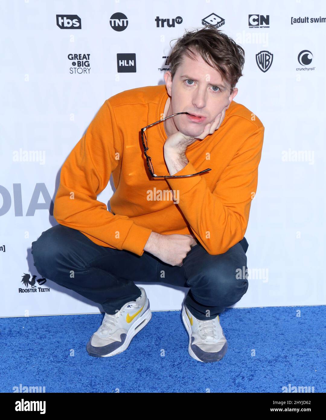James Veitch attending the WarnerMedia Upfront 2019 held at The Theater ...