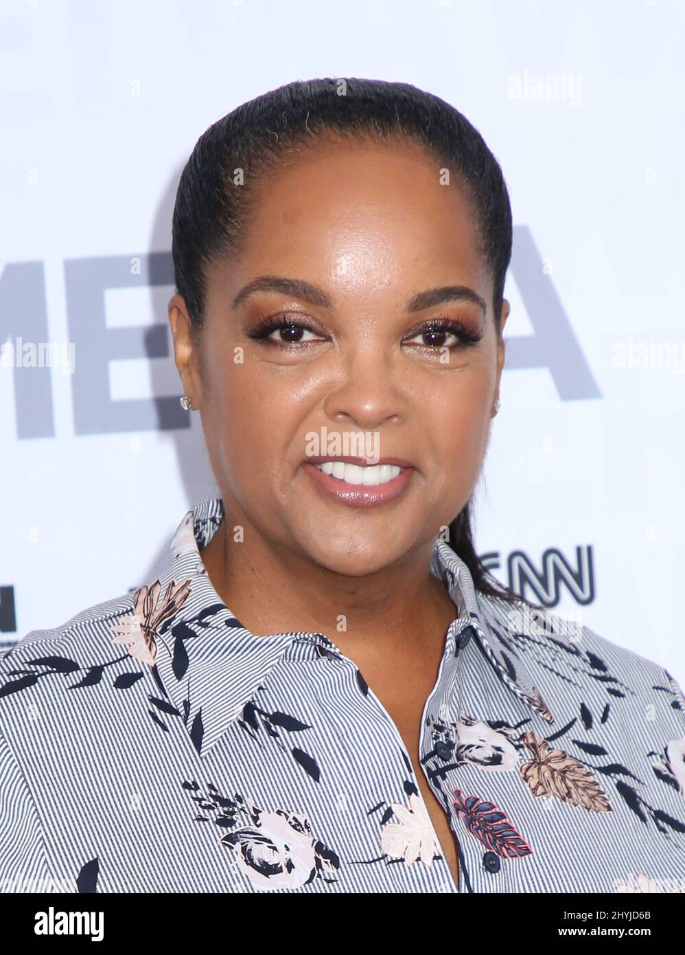 Kim Bondy attending the WarnerMedia Upfront 2019 held at The Theater at ...