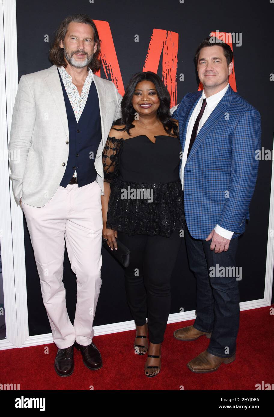 John Norris, Octavia Spencer and Tate Taylor at Universal Pictures "MA ...