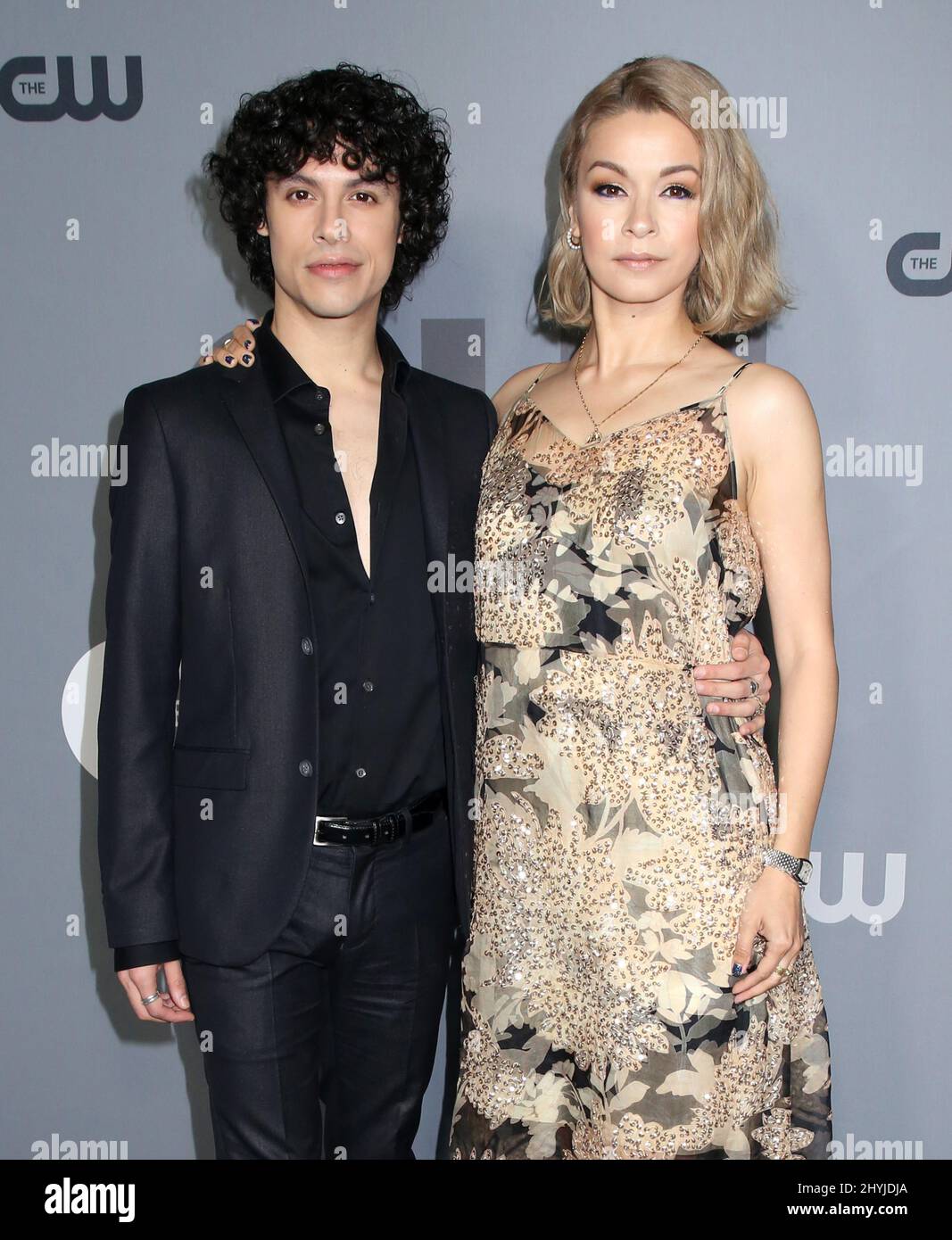 Jonny Beauchamp & Julia Chan attending The CW Network 2019 Upfront held ...
