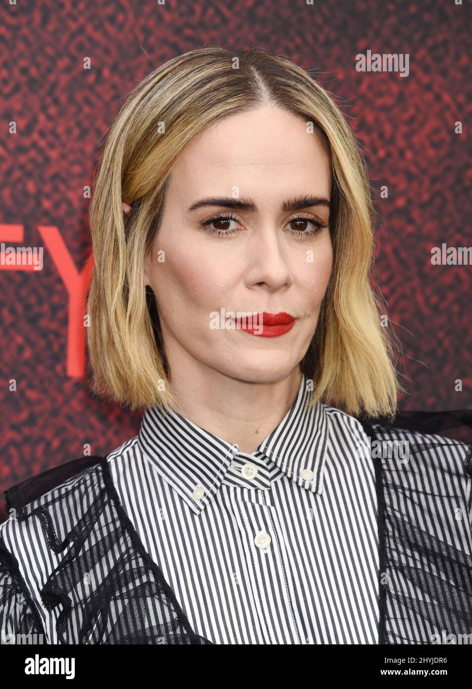 Sarah Paulson At The American Horror Story Apocalypse Emmy Fyc Event 3926