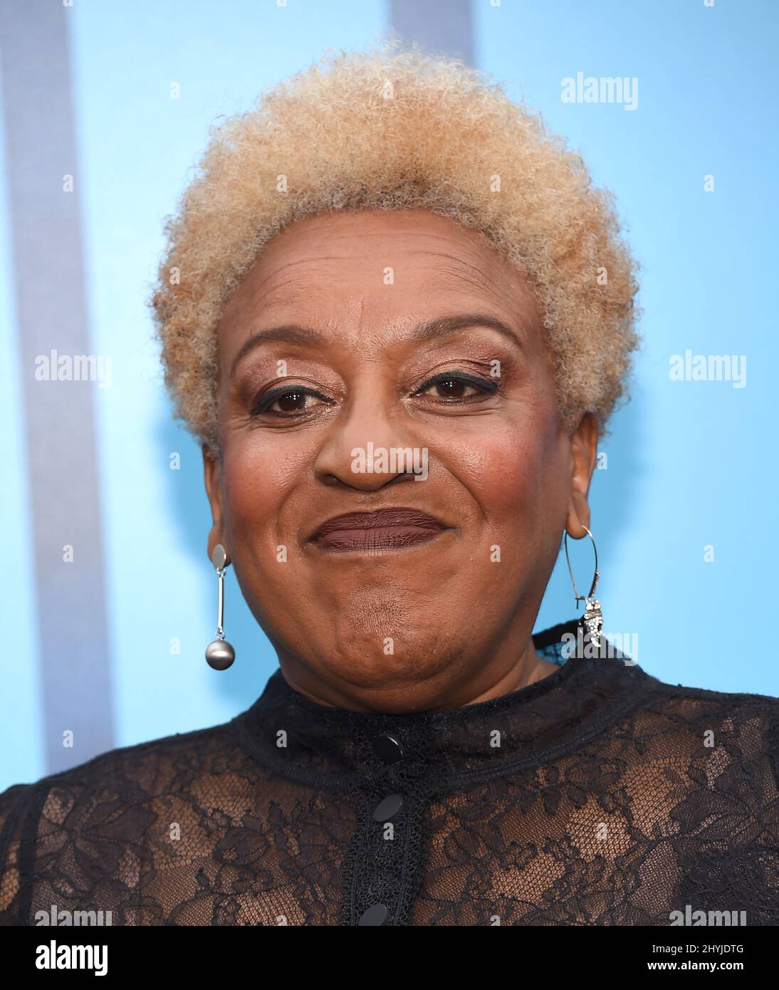 CCH Pounder arriving to the 'Godzilla: King of the Monsters' Stock ...