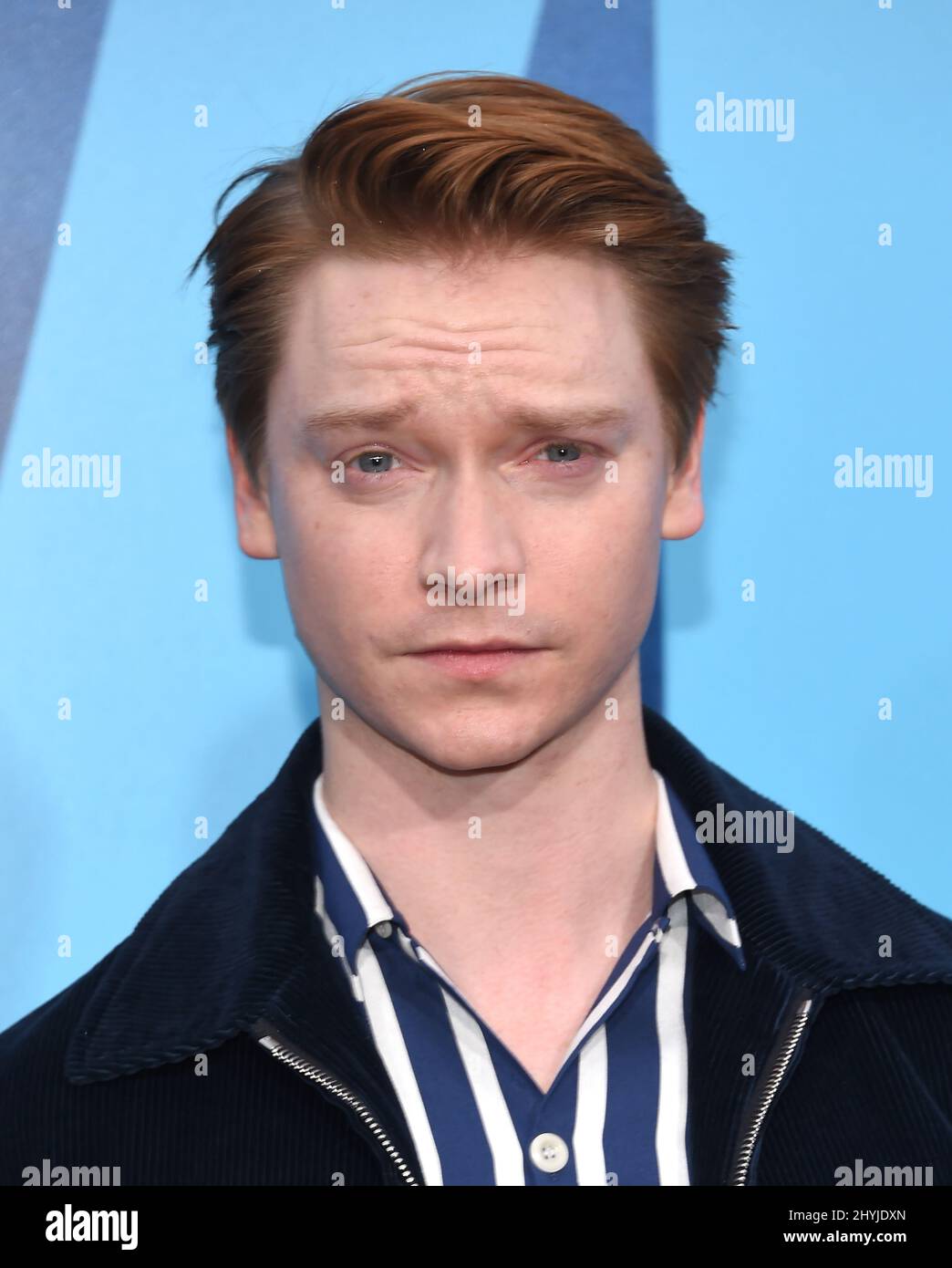 Calum Worthy arriving to the 'Godzilla: King of the Monsters' Stock ...