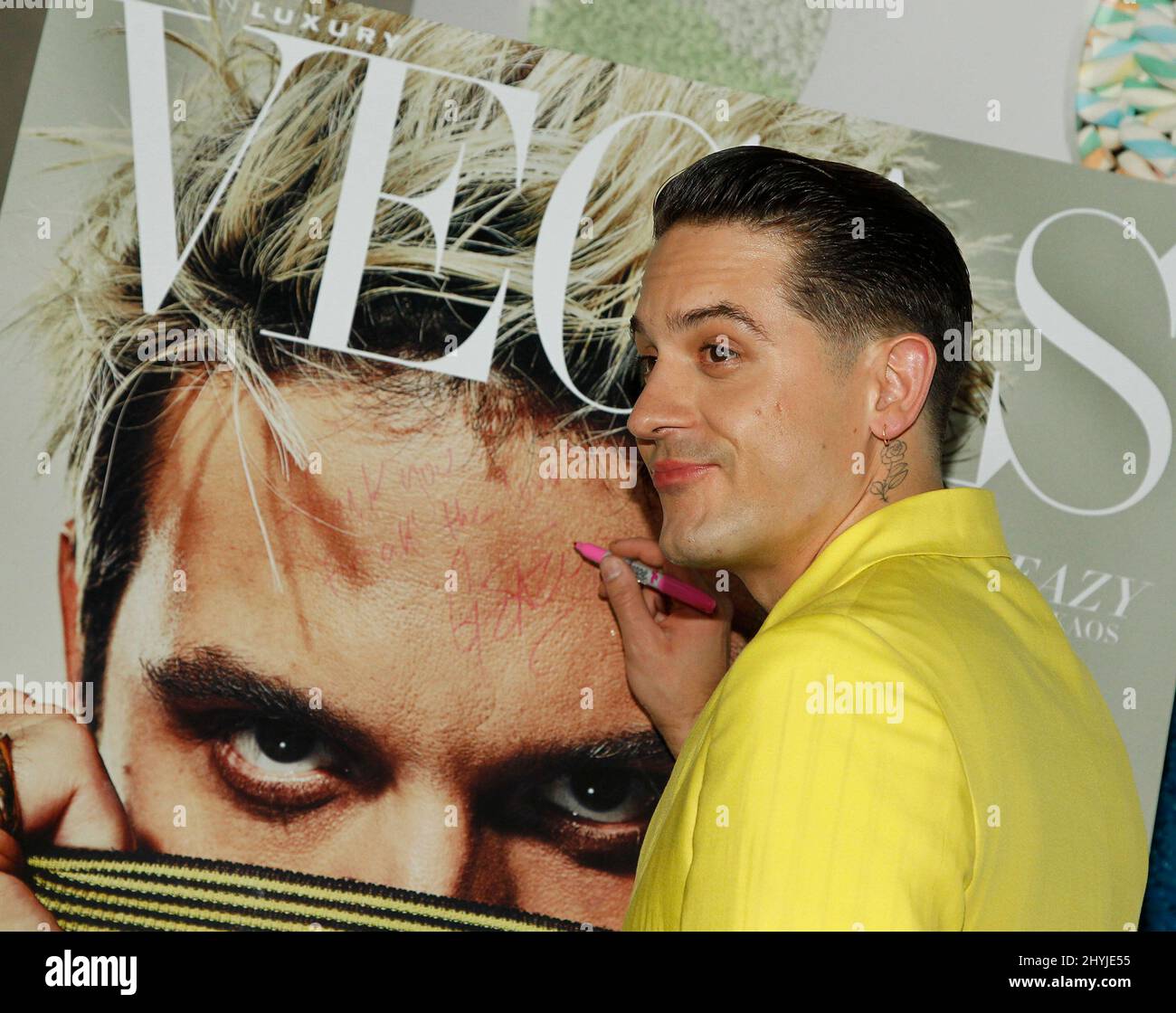 G-Eazy arrives at the 16th Anniversary Party for VEGAS Magazine 1held ...