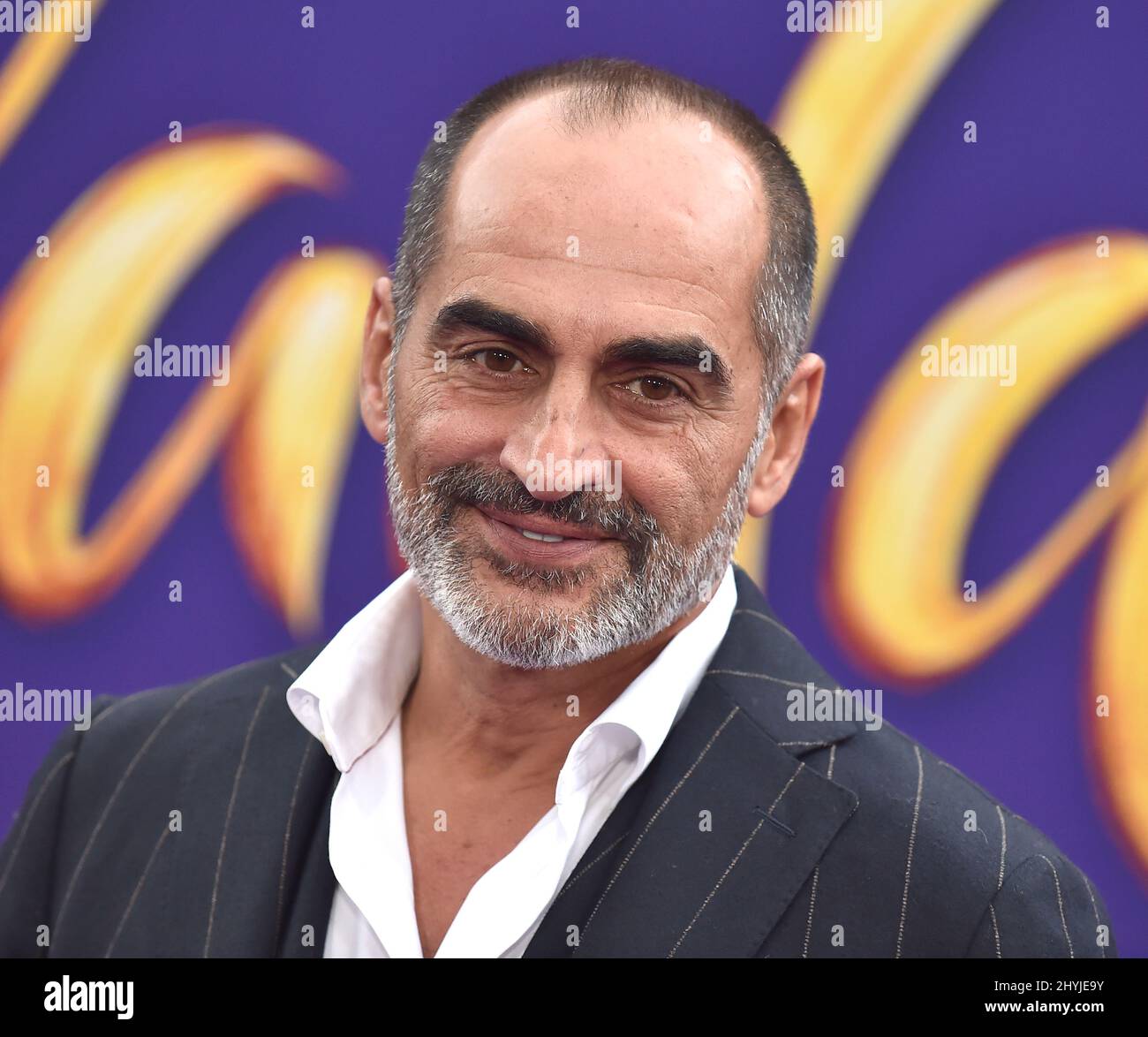 Navid Negahban arriving to the 'Aladdin' World Premiere at El Capitan ...