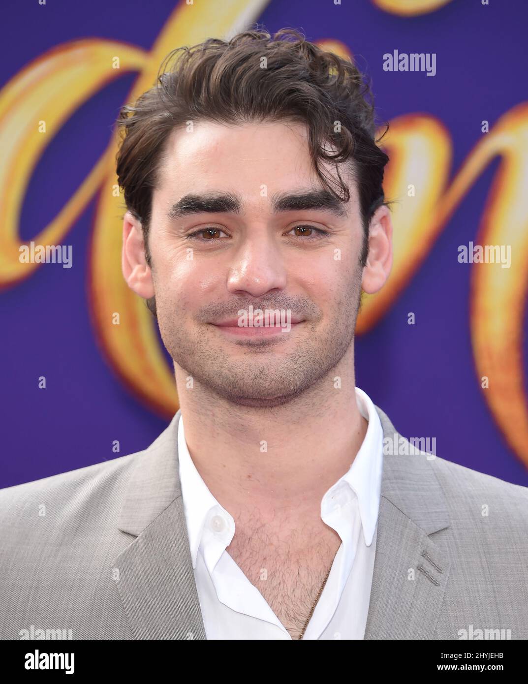 Alex Rich arriving to the 'Aladdin' World Premiere at El Capitan ...