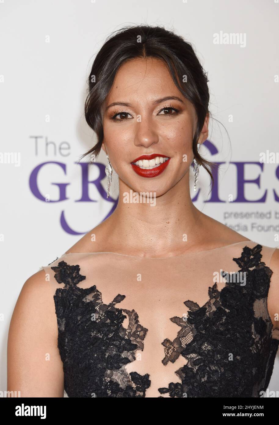 Elizabeth Frances at the 44th Annual Gracie Awards Gala held at the ...