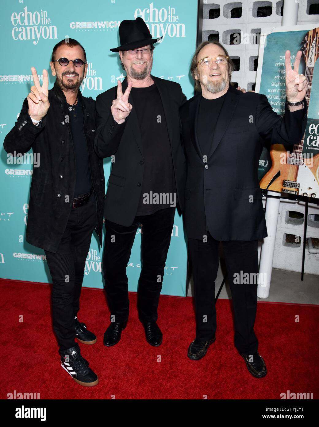 Ringo Starr, Roger McGuinn and Stephen Stills attending the Los Angeles ...