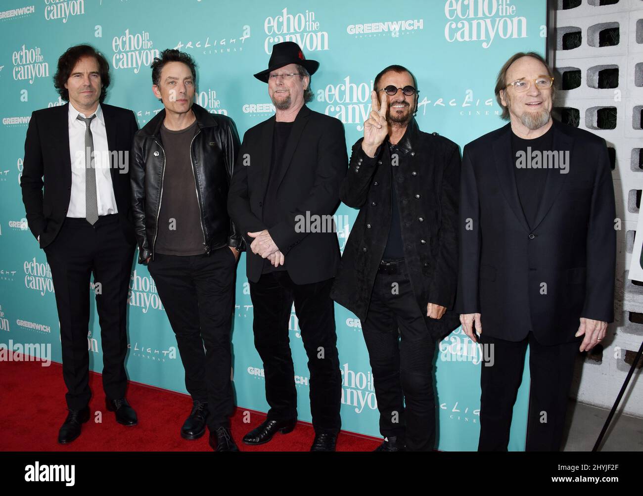 Andrew Slater, Jakob Dylan, Roger McGuinn, Ringo Starr and Stephen ...
